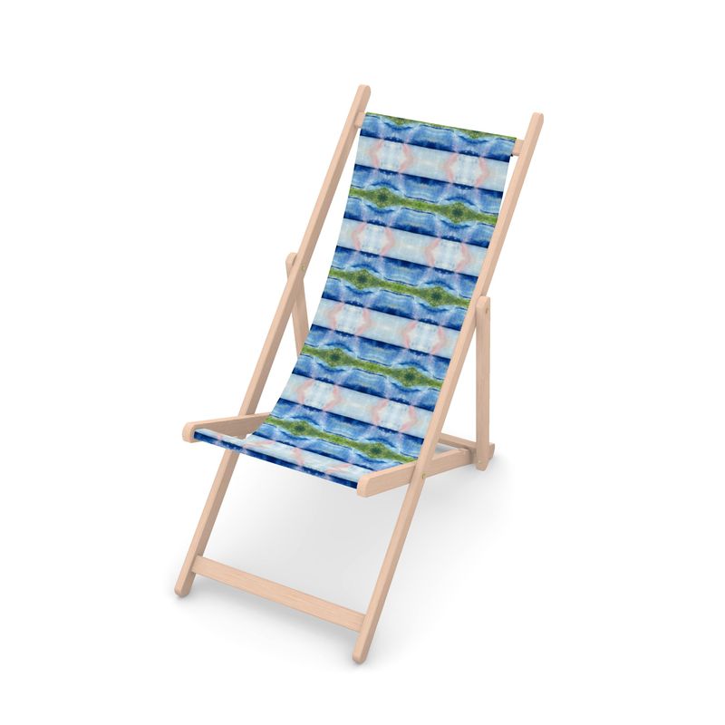 The Rose Glow Escape Kaleidoscope Deckchair – Lisa Dear Artworks